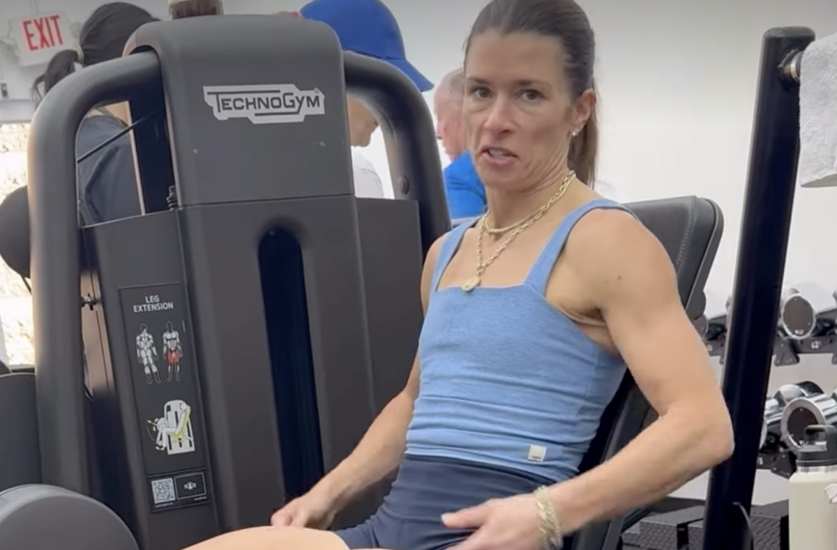 Danica Patrick impresses with gym workout at 43