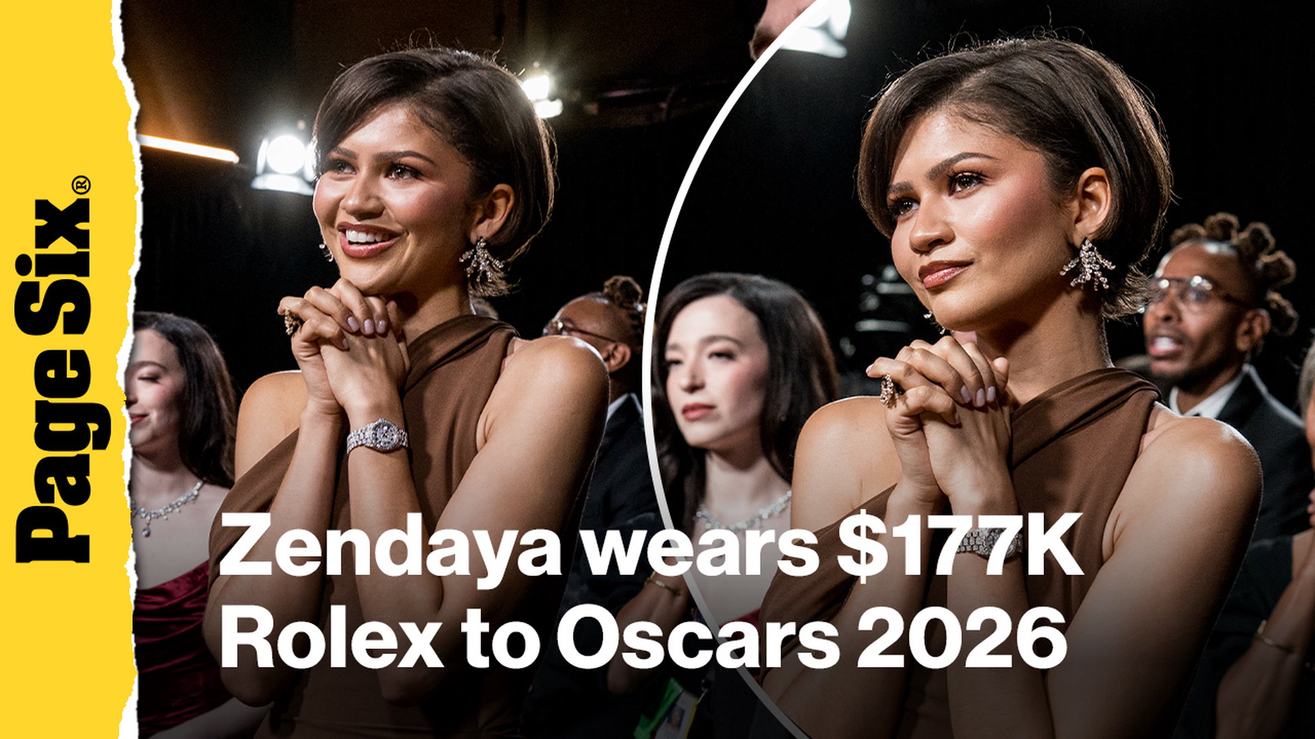 Zendaya's Oscars 2026 look puts her $177K diamond-covered Rolex (and ...