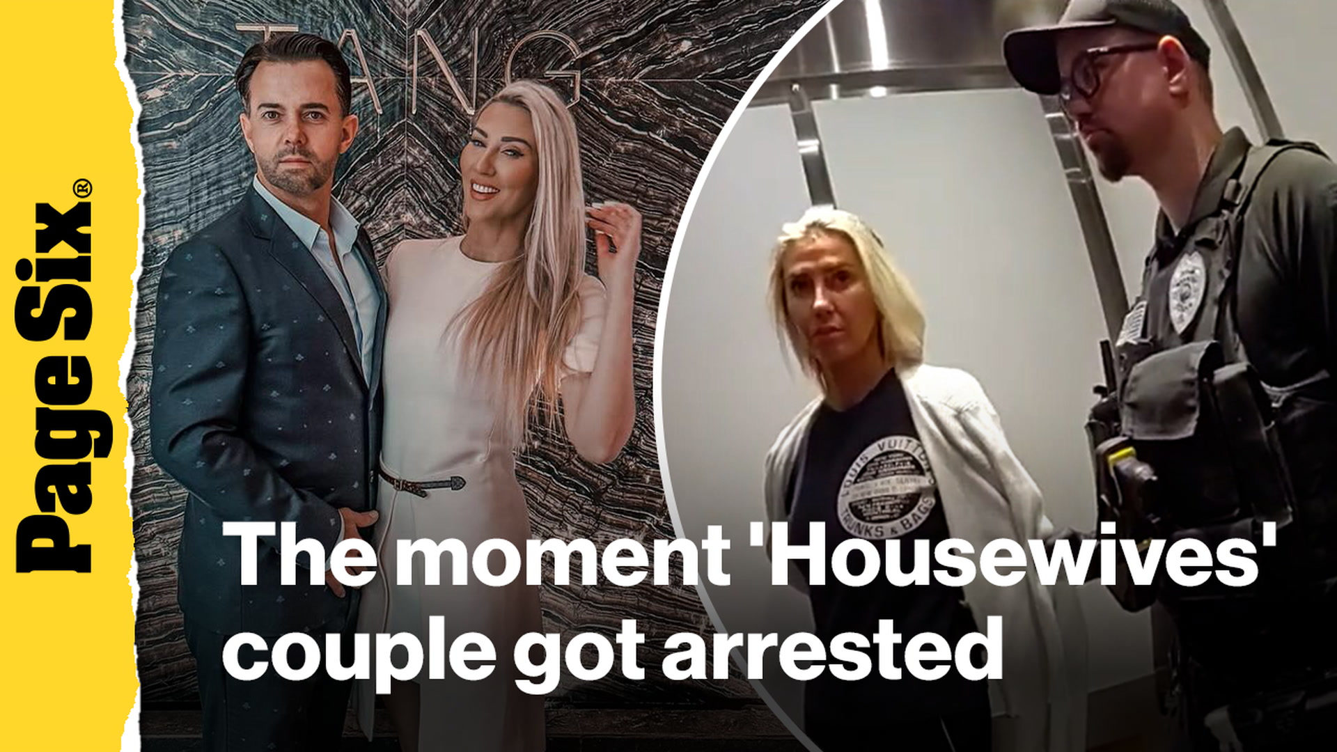 See the moment 'Real Housewives' couple was arrested for allegedly ...