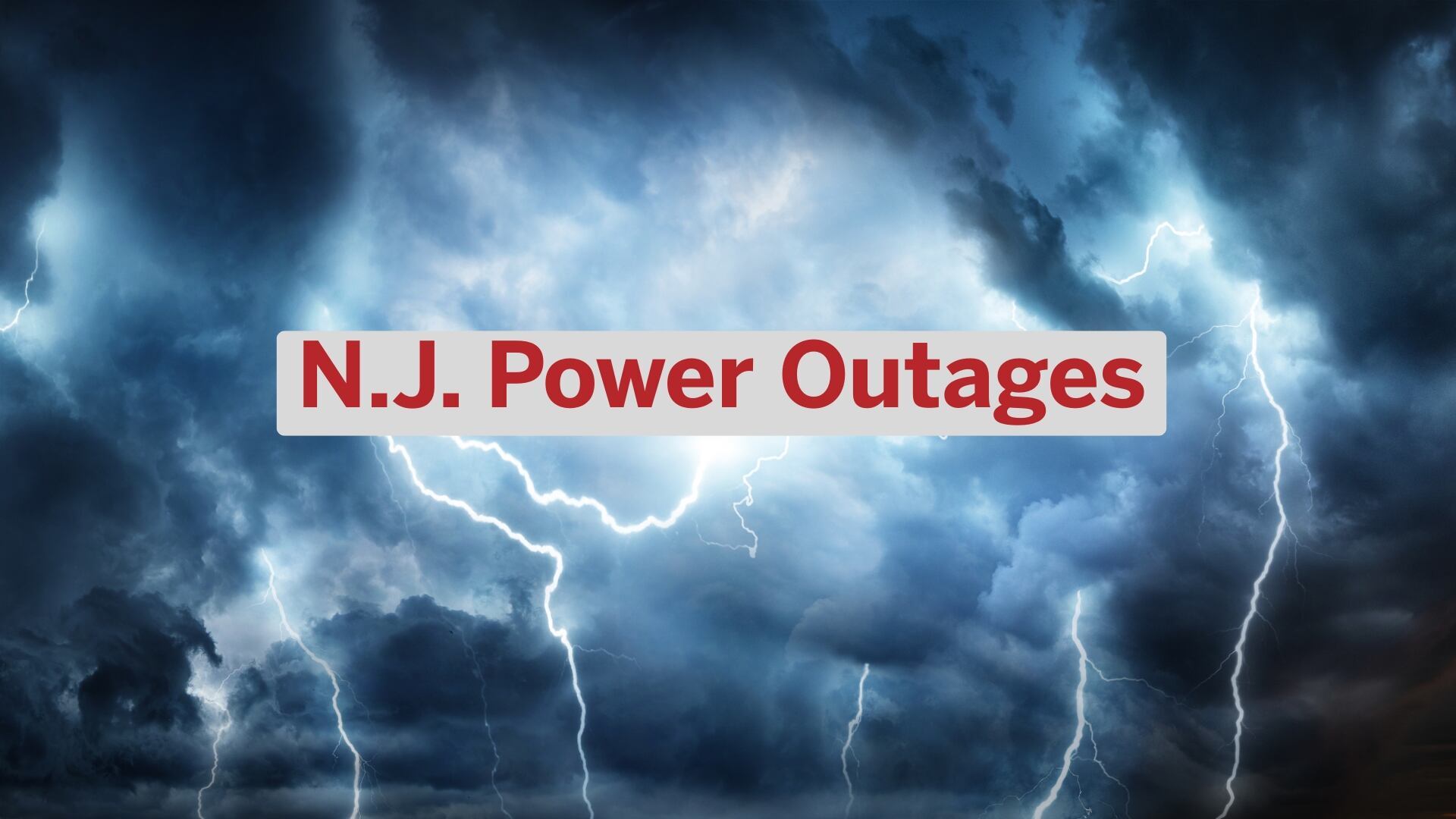 NJ live power outage tracker: Thousands in dark due to severe storms ...