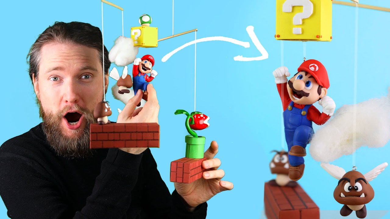 Build your own Mario level at home!