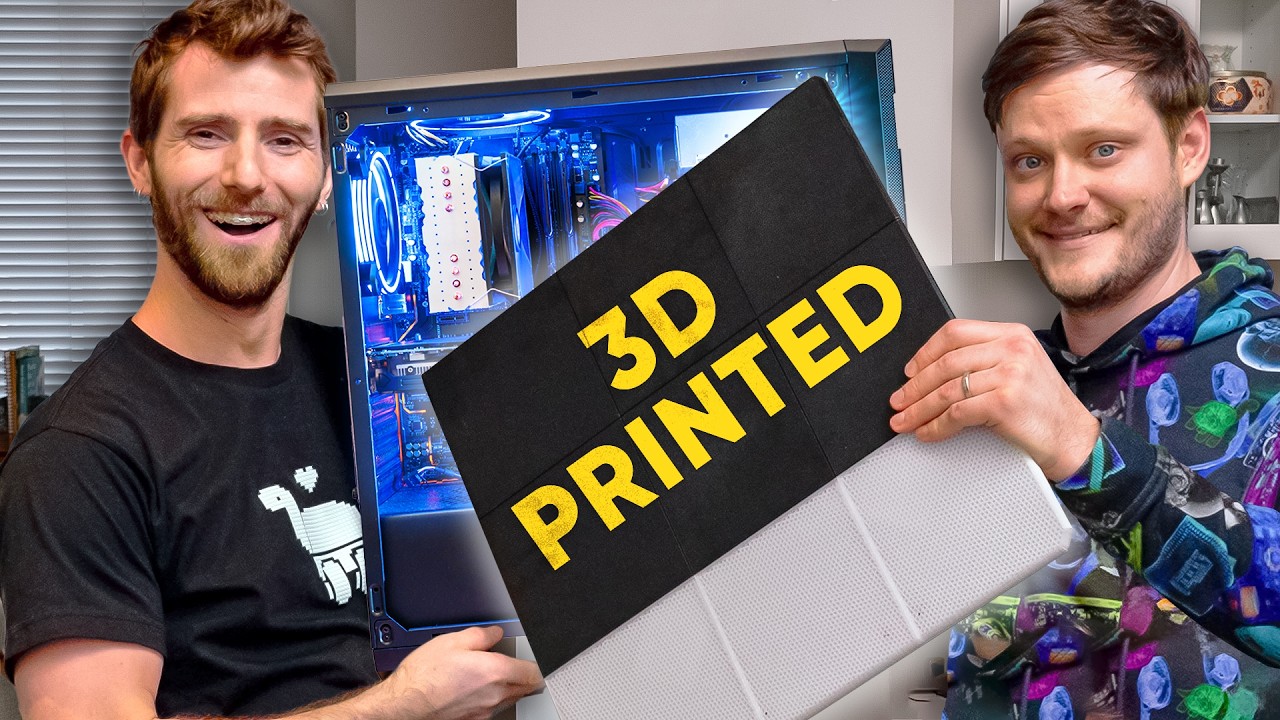 He 3D printed a case instead of buying one? - AMD $5000 ultimate tech ...