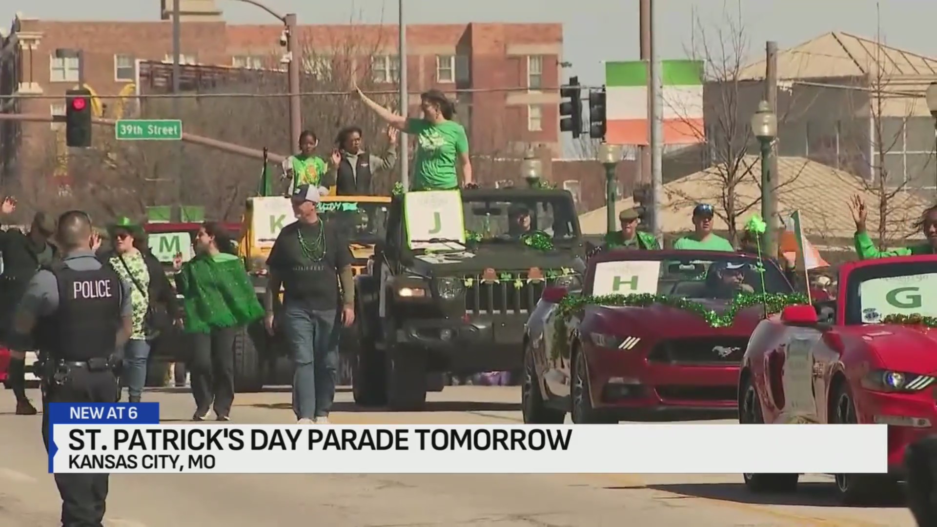 St. Patrick's Day parade to take place Tuesday in Kansas City