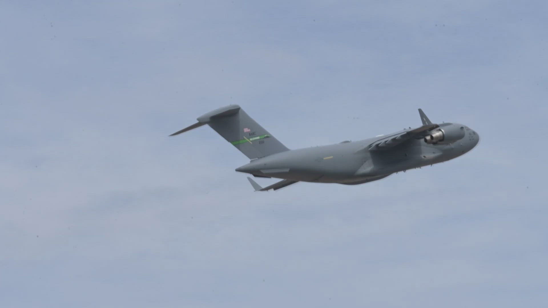 Luke Days lets people get an up-close look at military aircraft