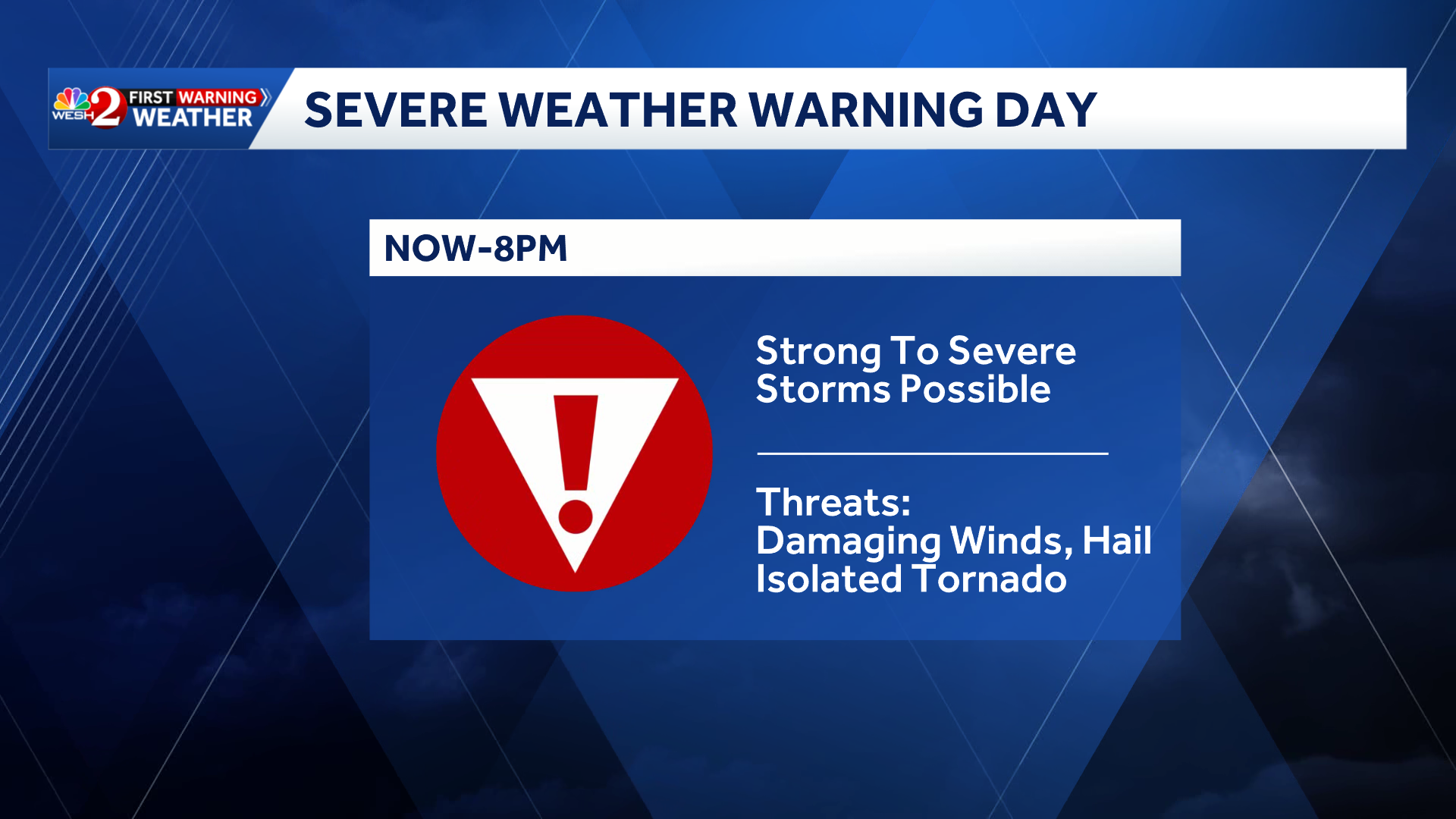 Strong front brings risk of tornadoes, hail and damaging winds to ...