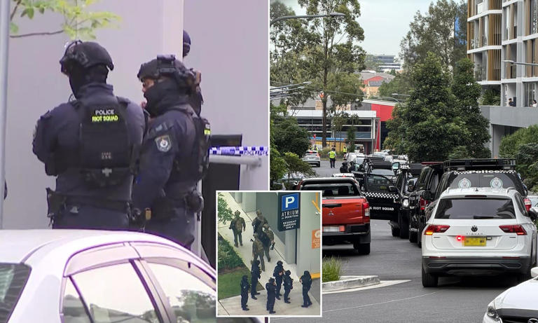 Massive police operation shuts down entire block after stranger ...