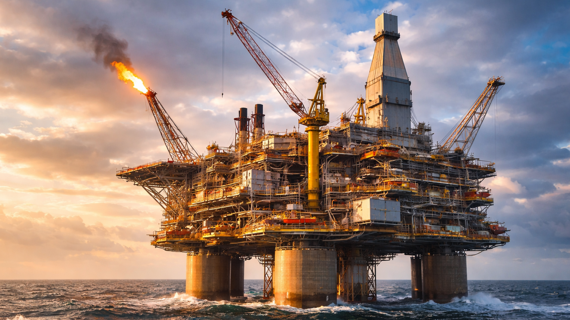 How the world’s deepest offshore oil rigs are built to drill miles ...