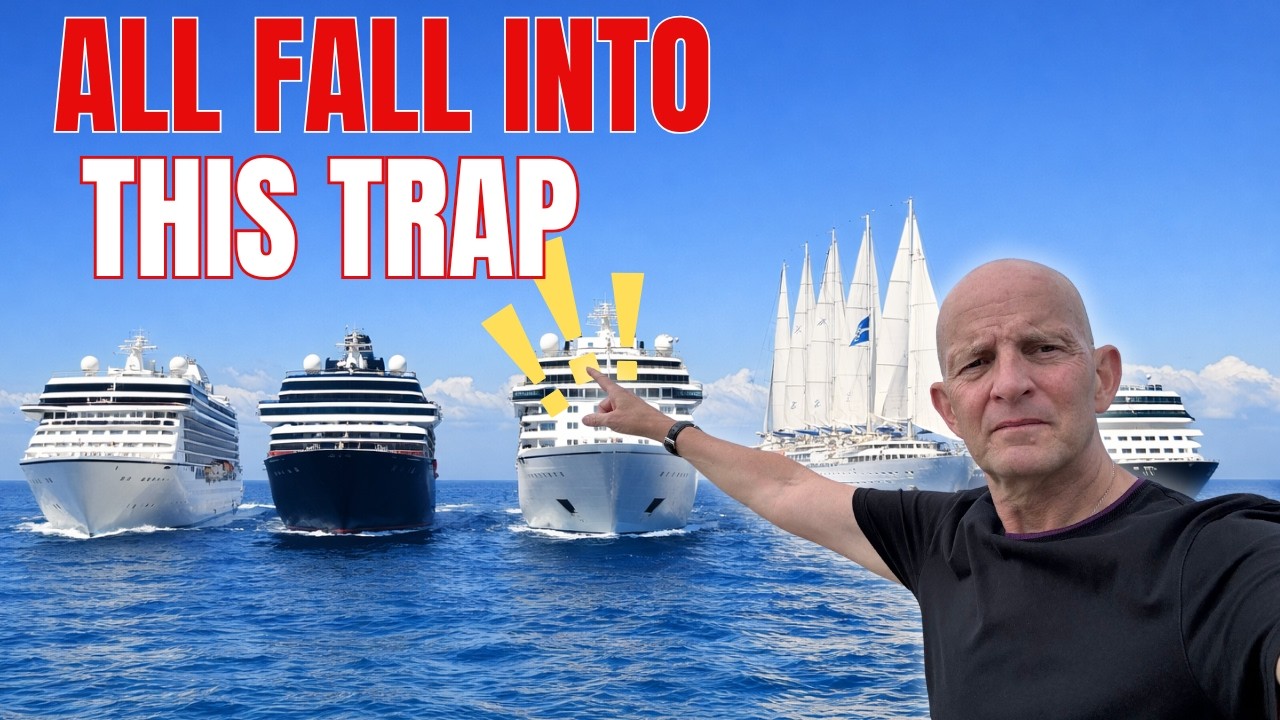 I’ve sailed all five luxury cruise lines 🚢