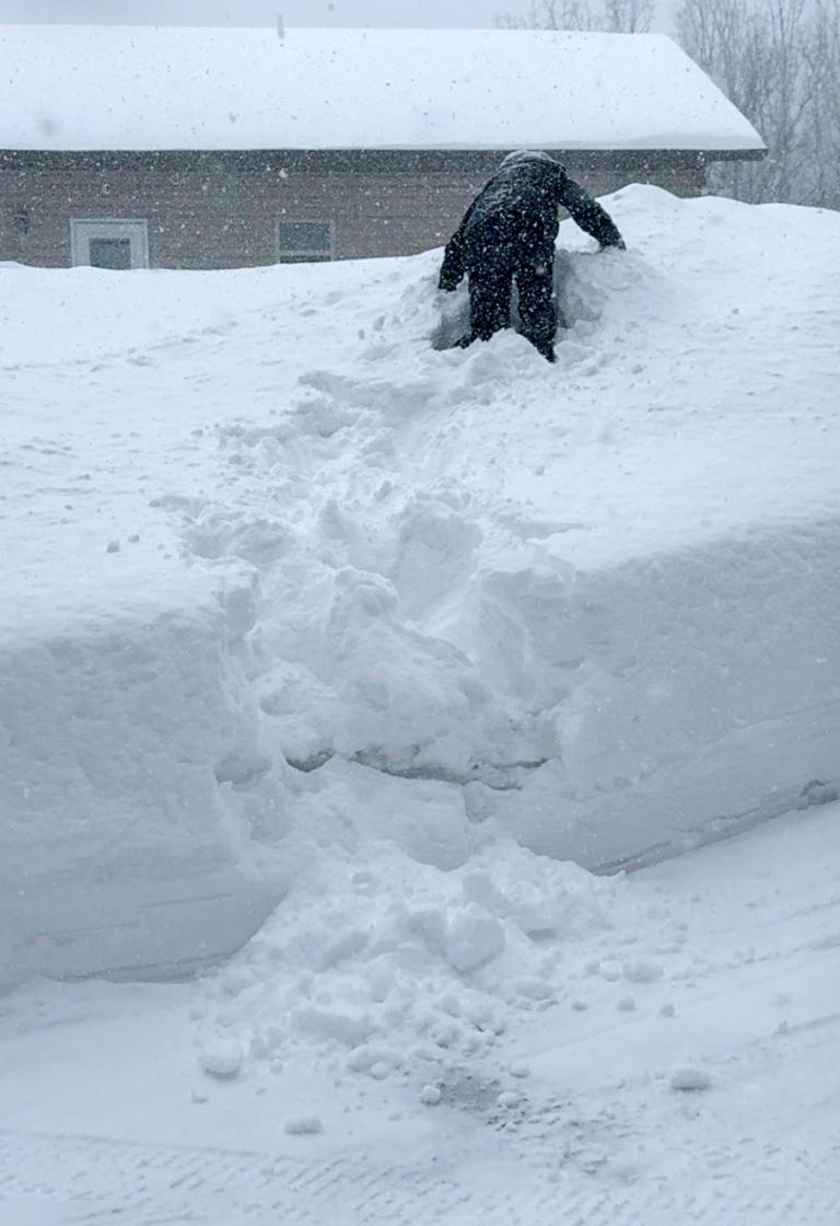 Michigan record snowfalls by county