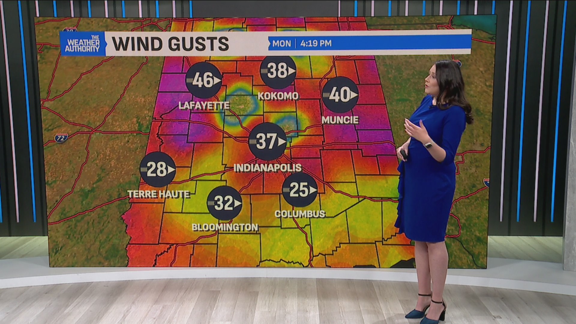 Weather forecast for central Indiana as winter weather makes a comeback