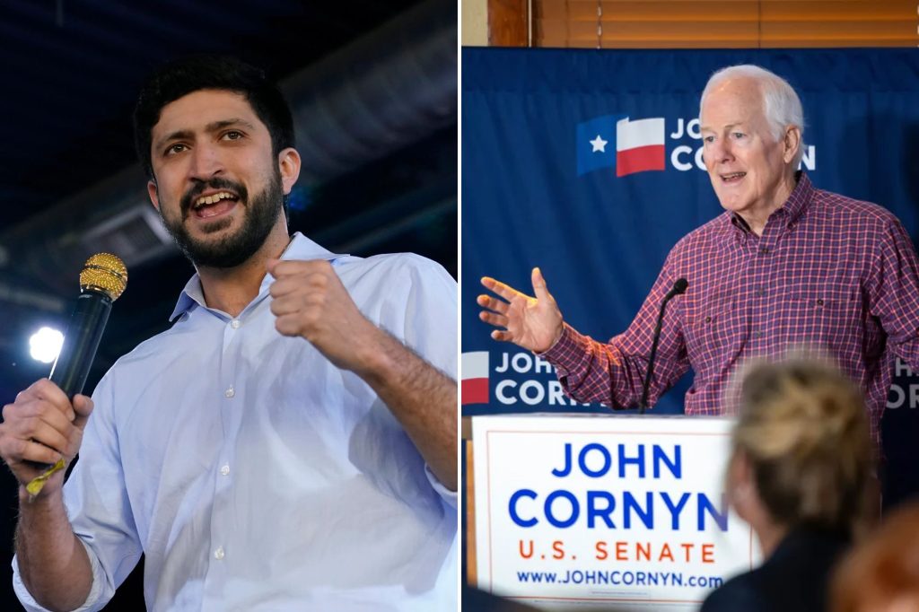 John Cornyn and Greg Casar clash over DHS funding at Austin airport