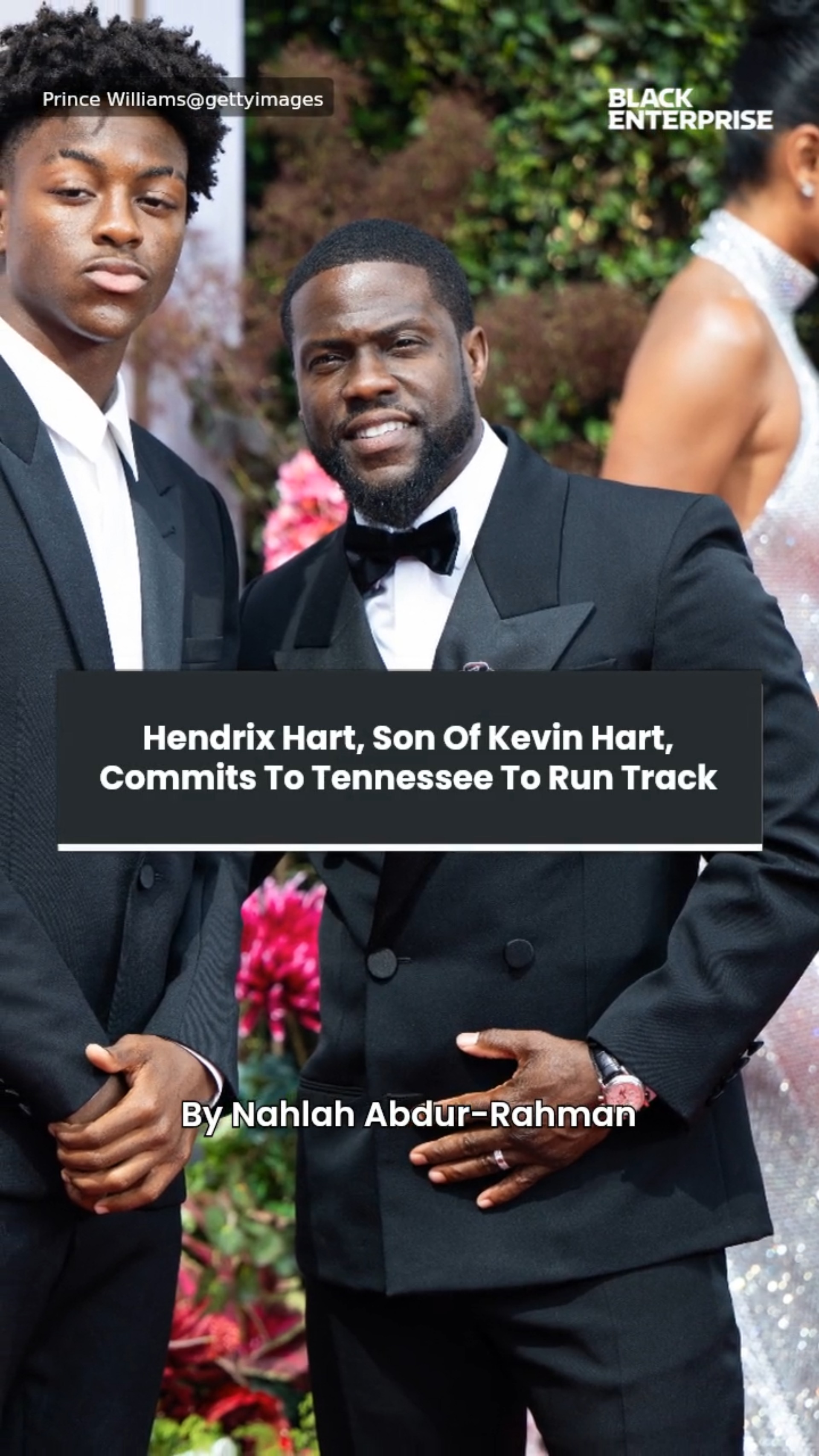 Hendrix Hart, son of Kevin Hart, commits to Tennessee to run track