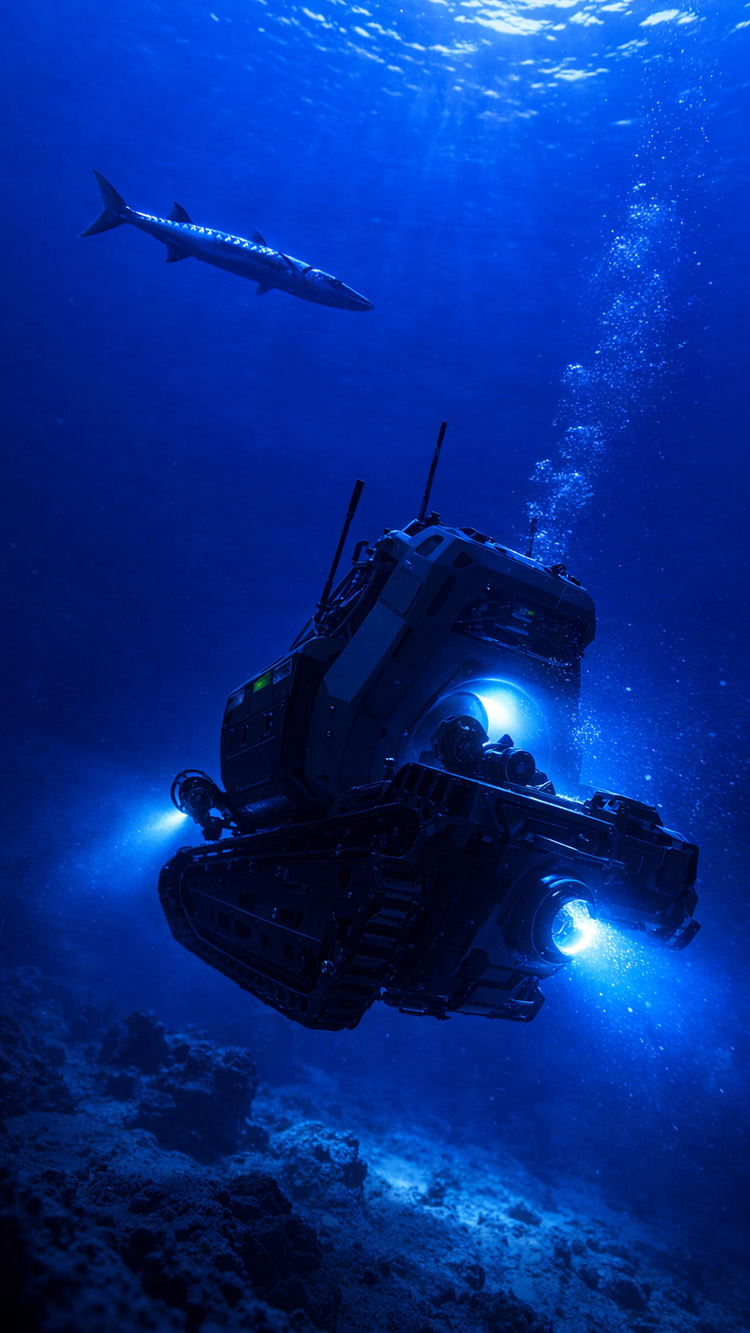Exploring 500 meters underwater