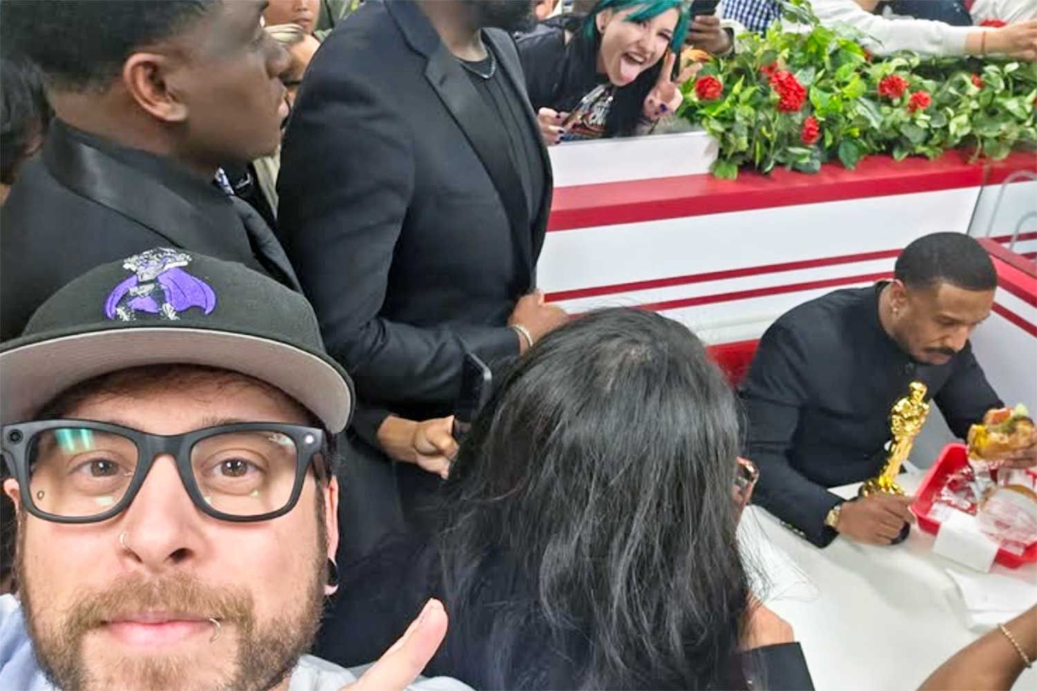Fan details post-Oscars run-in with Michael B Jordan at In-N-Out ...