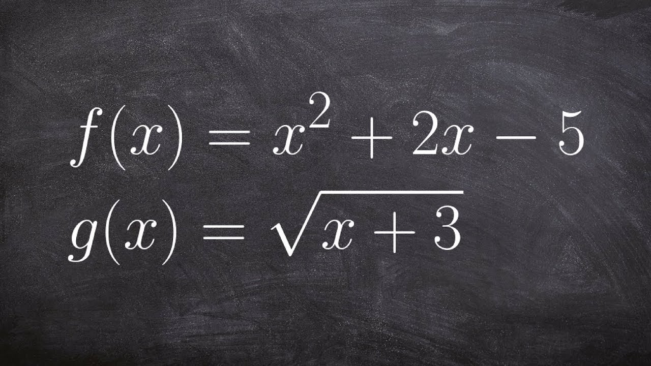 How to apply the composition of two functions: square and square root