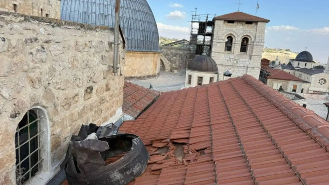 Did Iran Missiles Hit Church of Holy Sepulchre and Al-Aqsa Mosque in ...