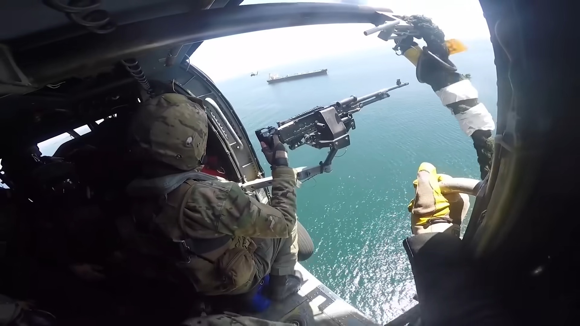 Coast Guard opens fire on a smuggler boat while I’m flying the helicopter