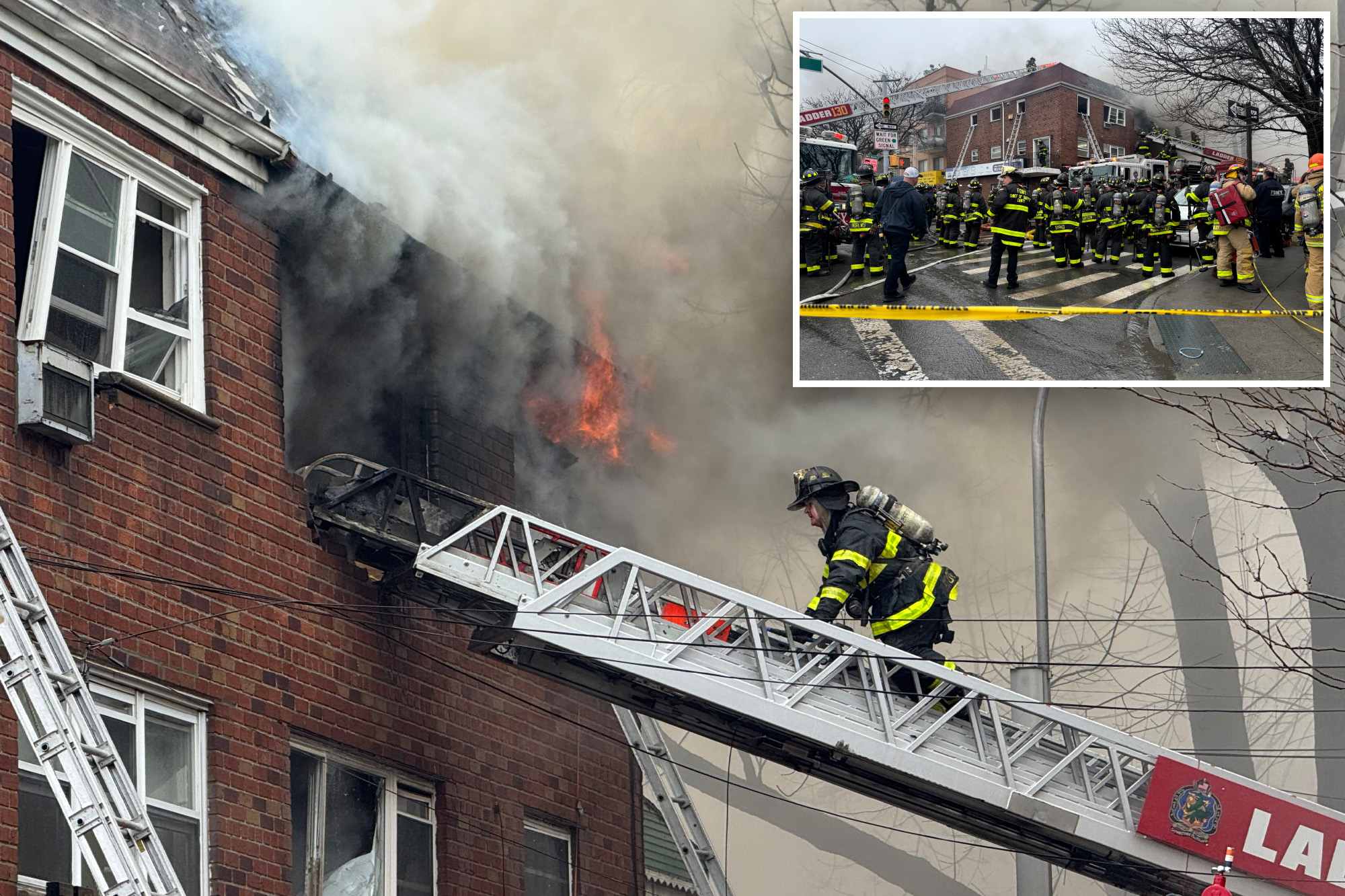 Massive 4-alarm NYC fire kills 3, including child, in Queens: 'Tragic day'