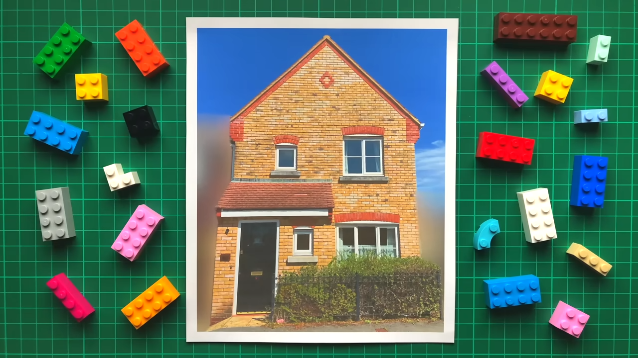 I rebuilt my entire house with LEGO