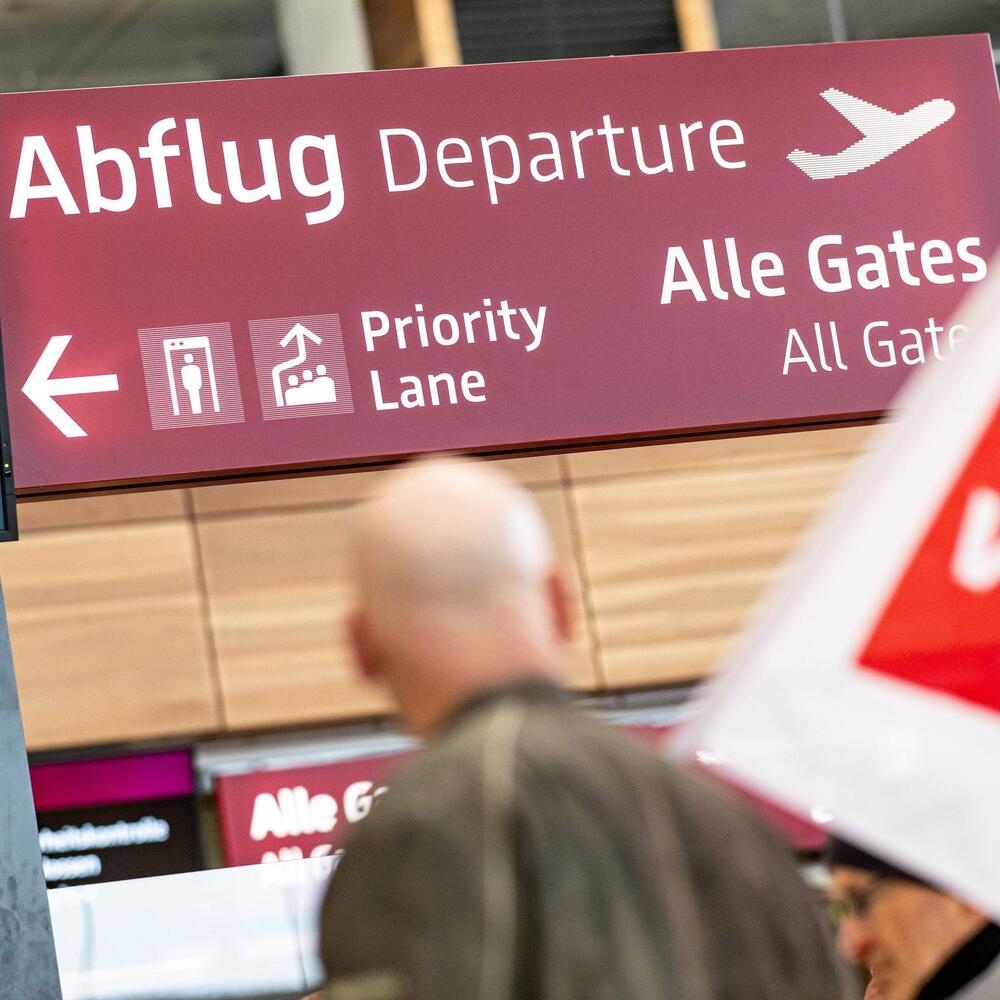 Berliner Flughafen steht am Mittwoch still: Verdi ruft am BER zum ...