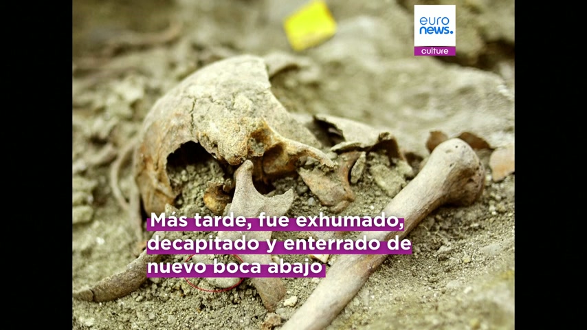 Analizan los restos de un presunto vampiro a ojos de sus coetáneos