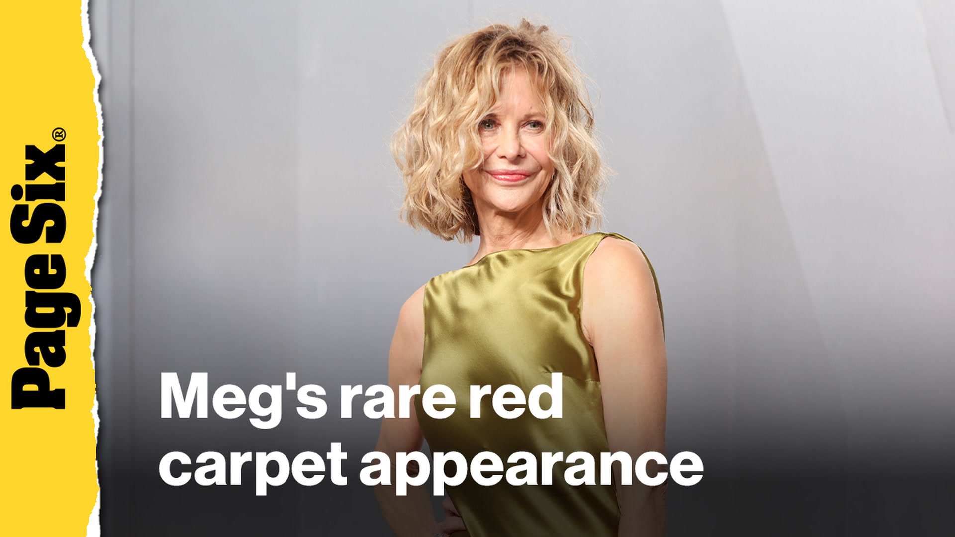 Meg Ryan makes rare red carpet appearance at 2026 Vanity Fair Oscar Party