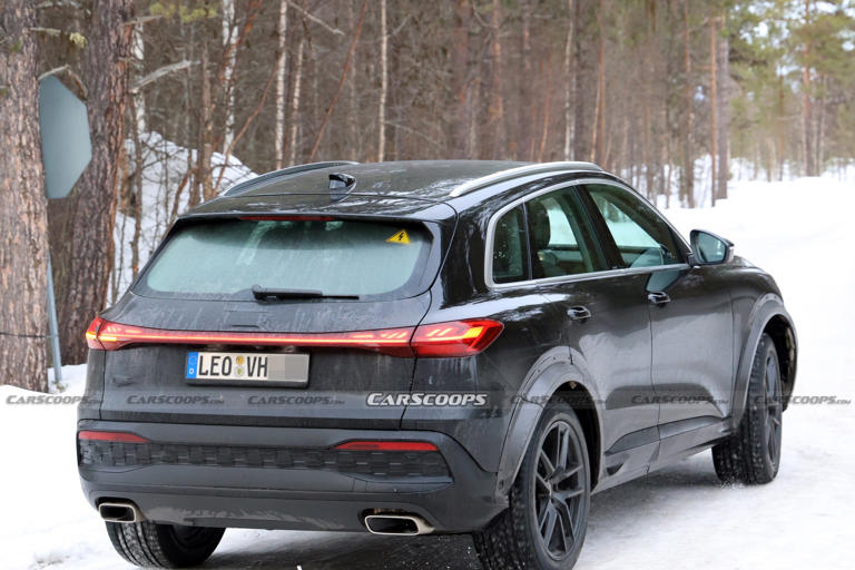 Porsche’s next gas Macan is already testing inside a disguised Audi
