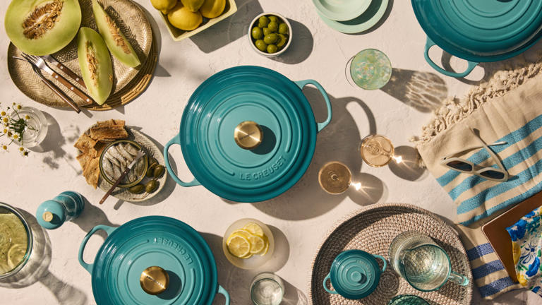 Le Creuset unveils 'Riviera' Dutch oven color, inspired by ...