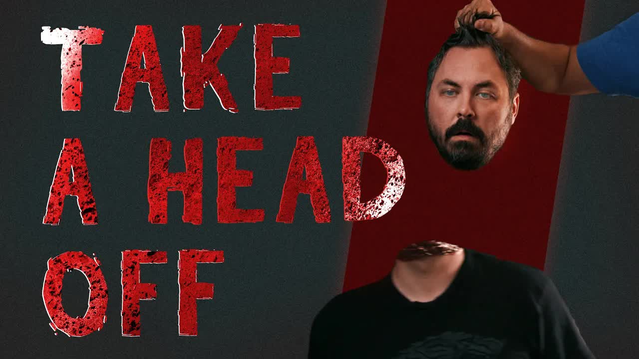Take off a head with VFX
