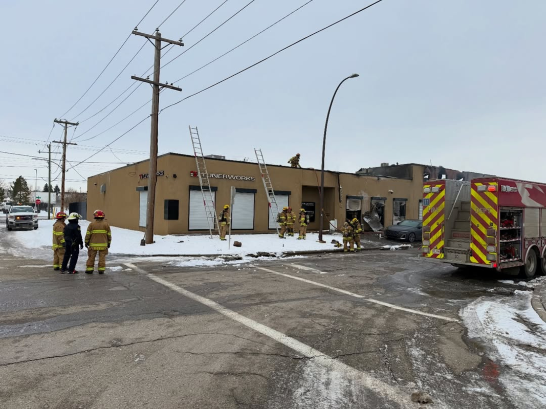 Fire destroys high-end auto shop in Canada, EV battery risks draw attention