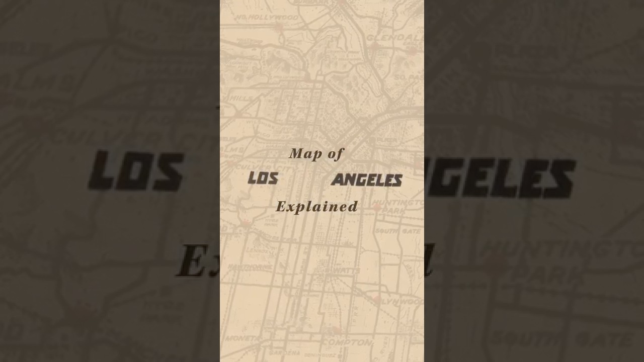 The center of LA is crooked