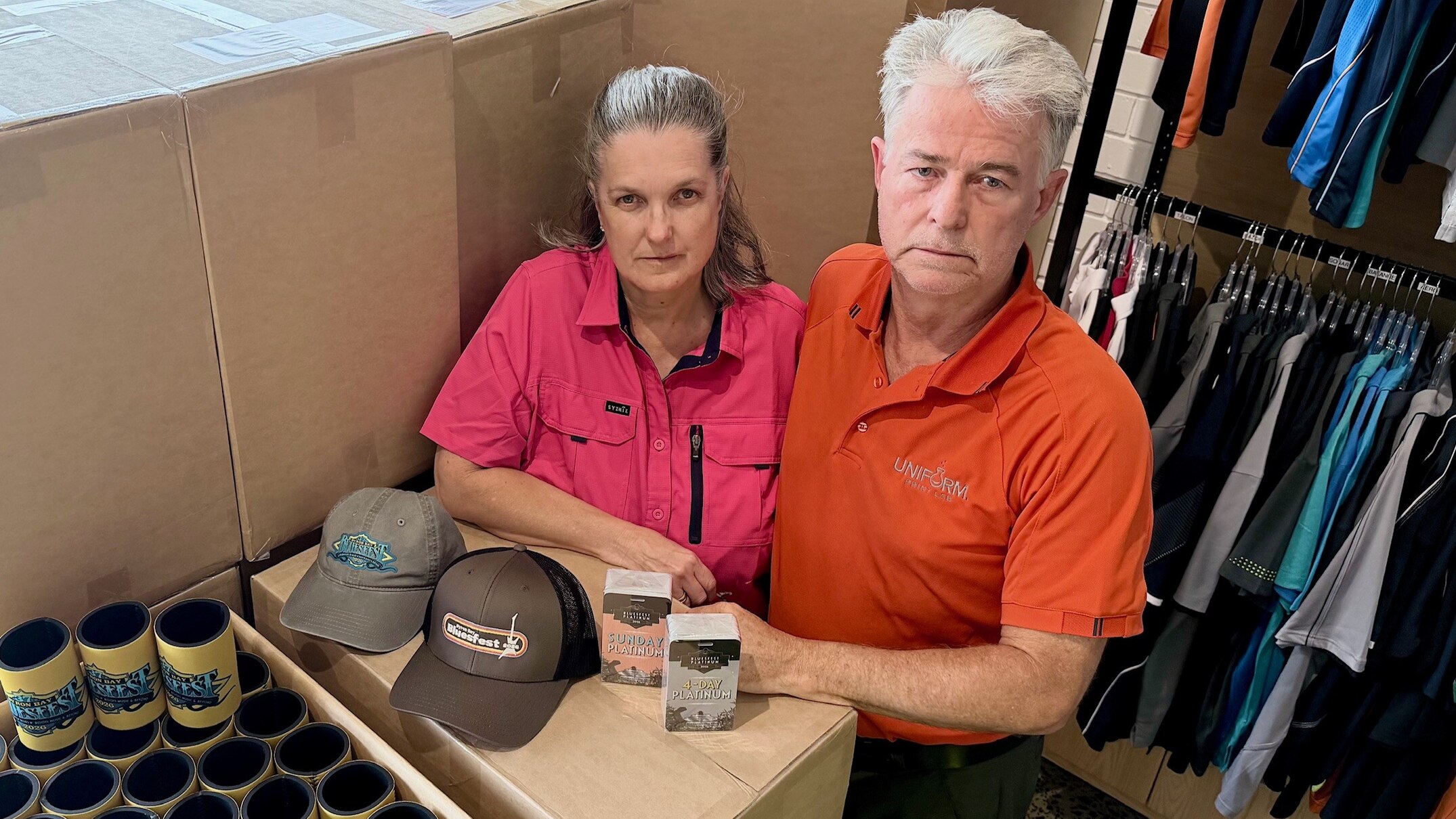 Bluesfest collapse leaves merchandise supplier $65k out of pocket