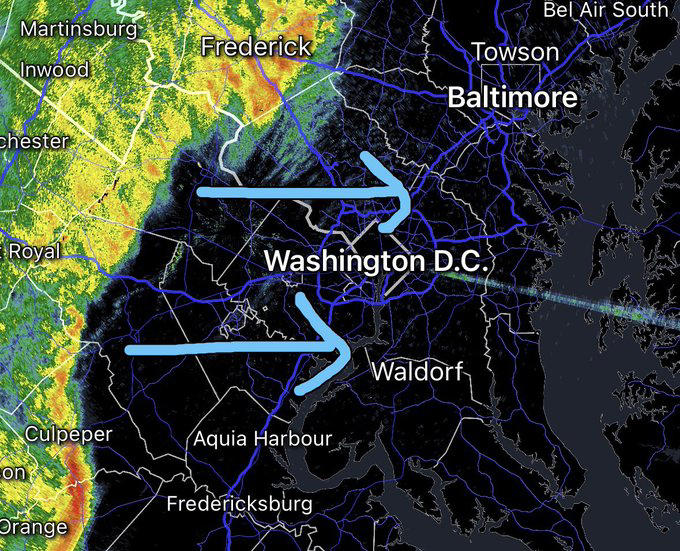 CWG live: Downpours and damaging winds depart as lingering rain mixes ...
