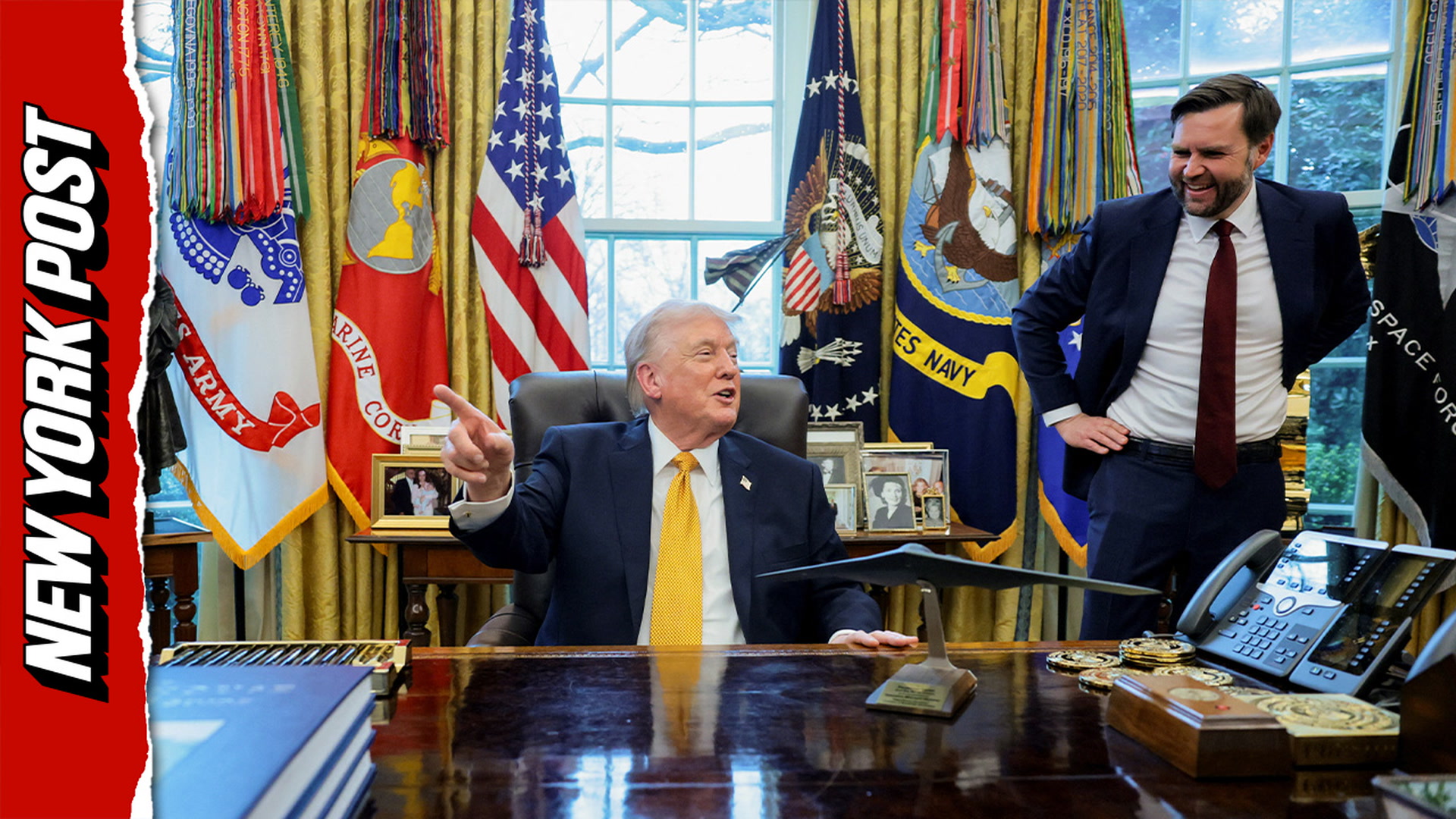 Vance slams reporter for 'trying to drive a wedge' with Trump on Iran