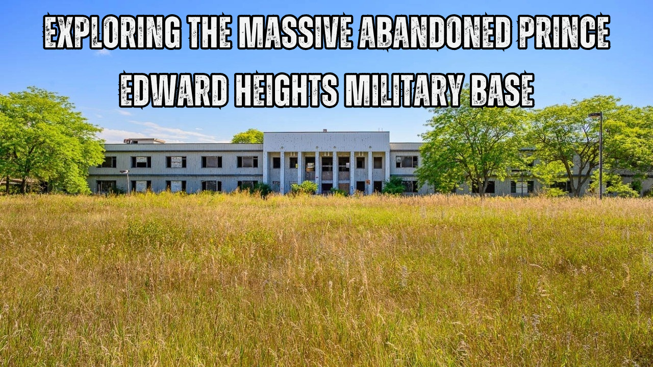Exploring the massive abandoned Prince Edward Heights military base ...