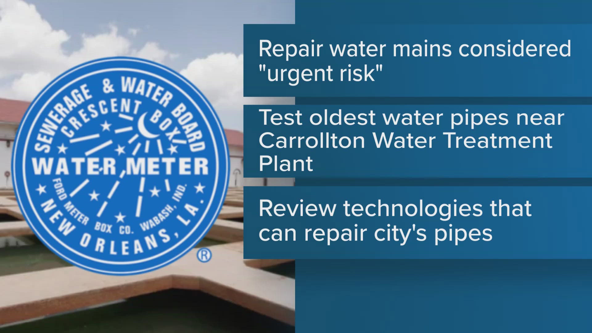 SWBNO reveals water main action plan