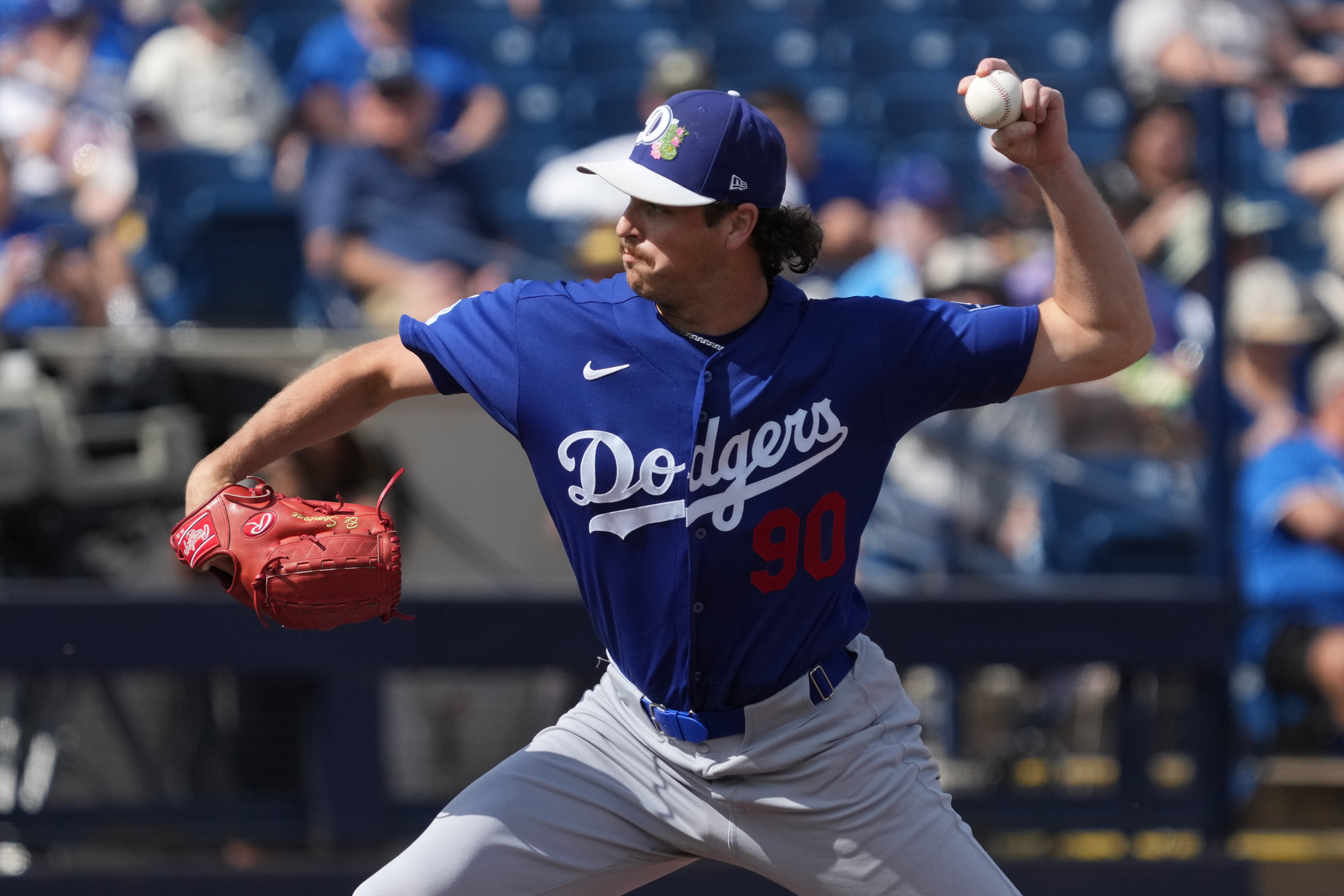 Trio of Dodgers pitchers shelled in spring training outing vs. Brewers