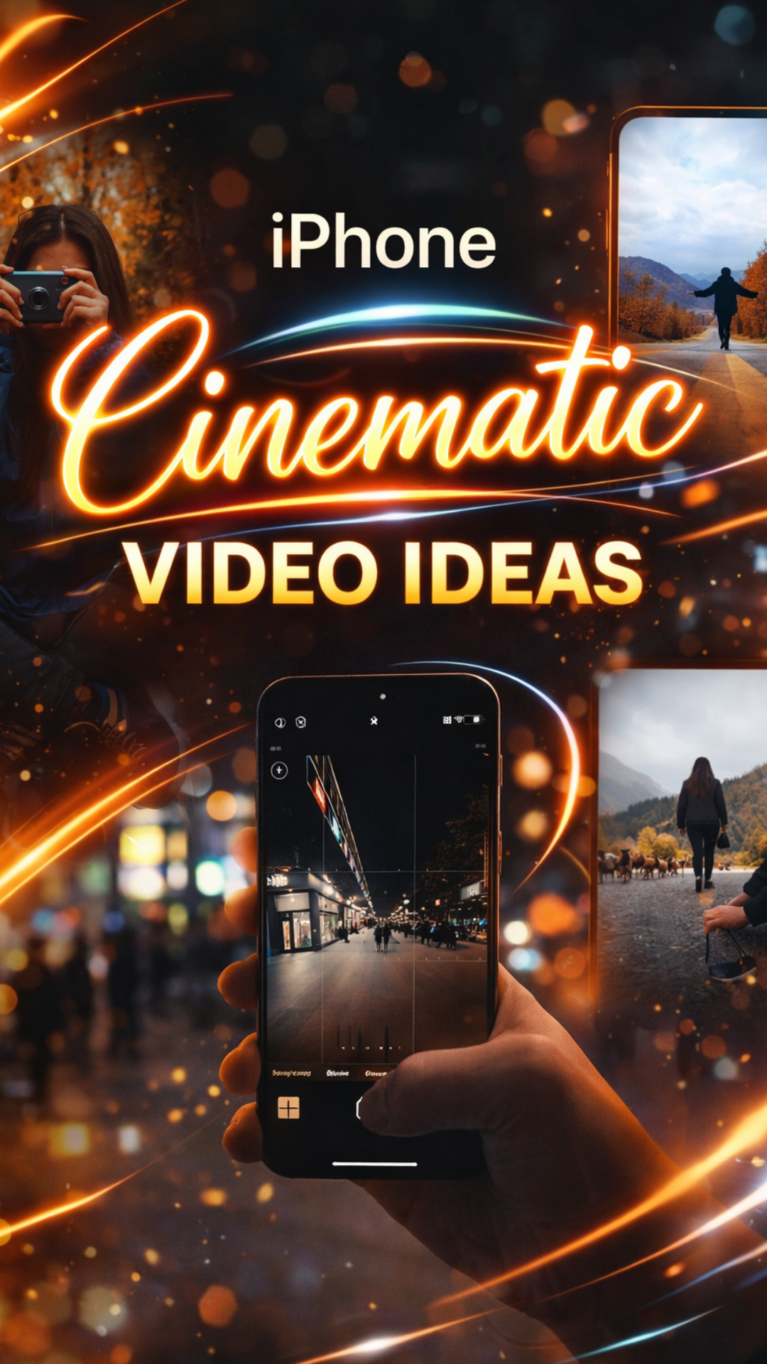 iPhone cinematic video ideas