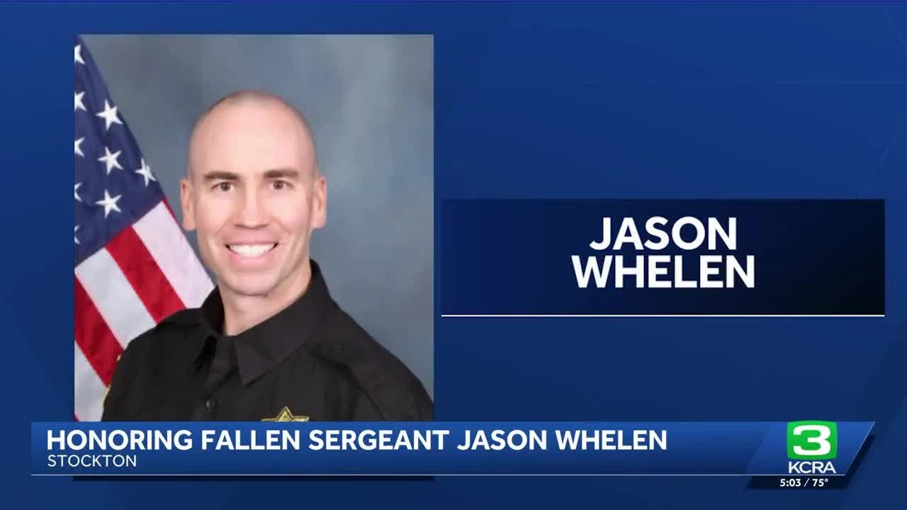 Memorial honors San Joaquin County Sgt. Jason Whelen