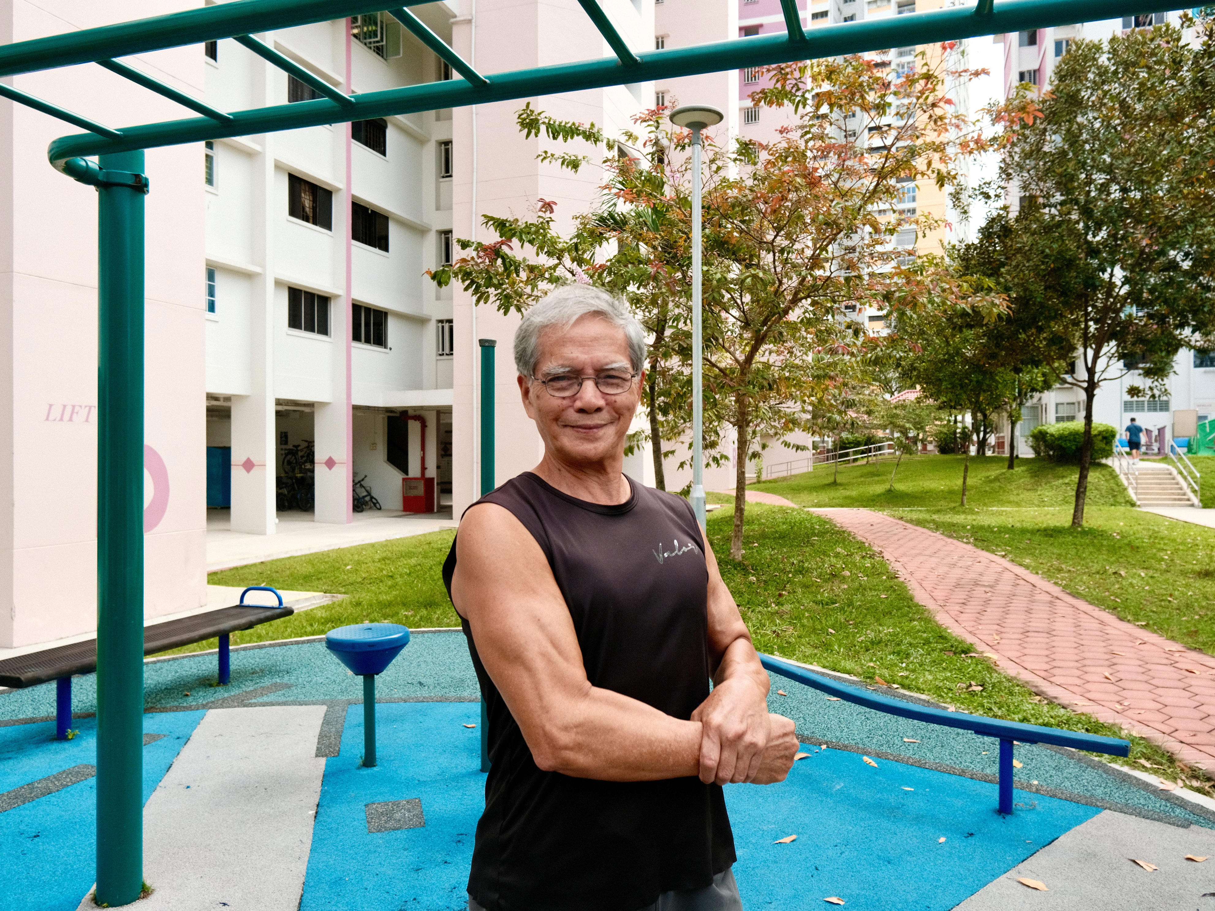 I'm 76 and joined a fitness group in my 60s. I still train every day ...