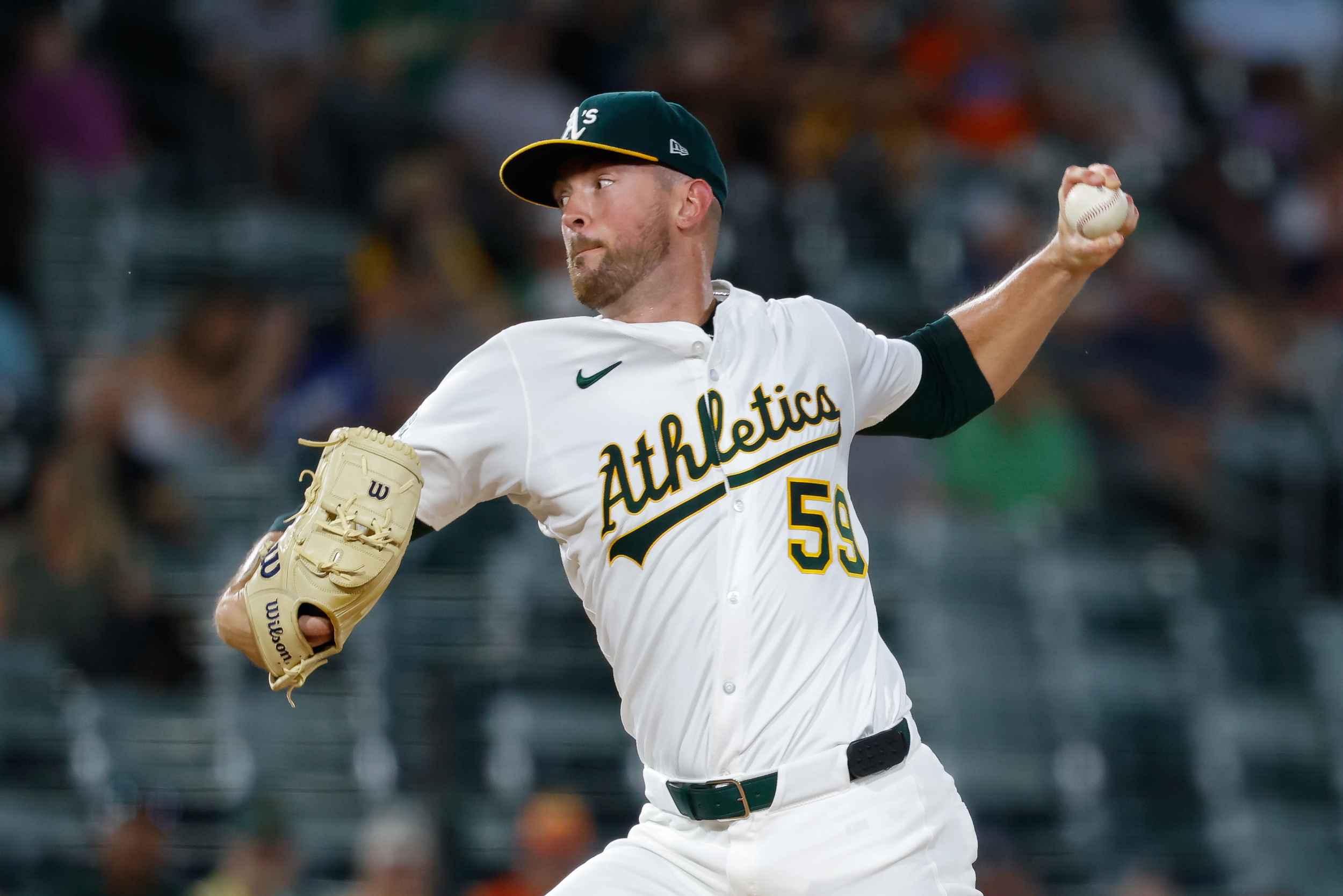 A’s blank Angels 3-0 for first spring shutout