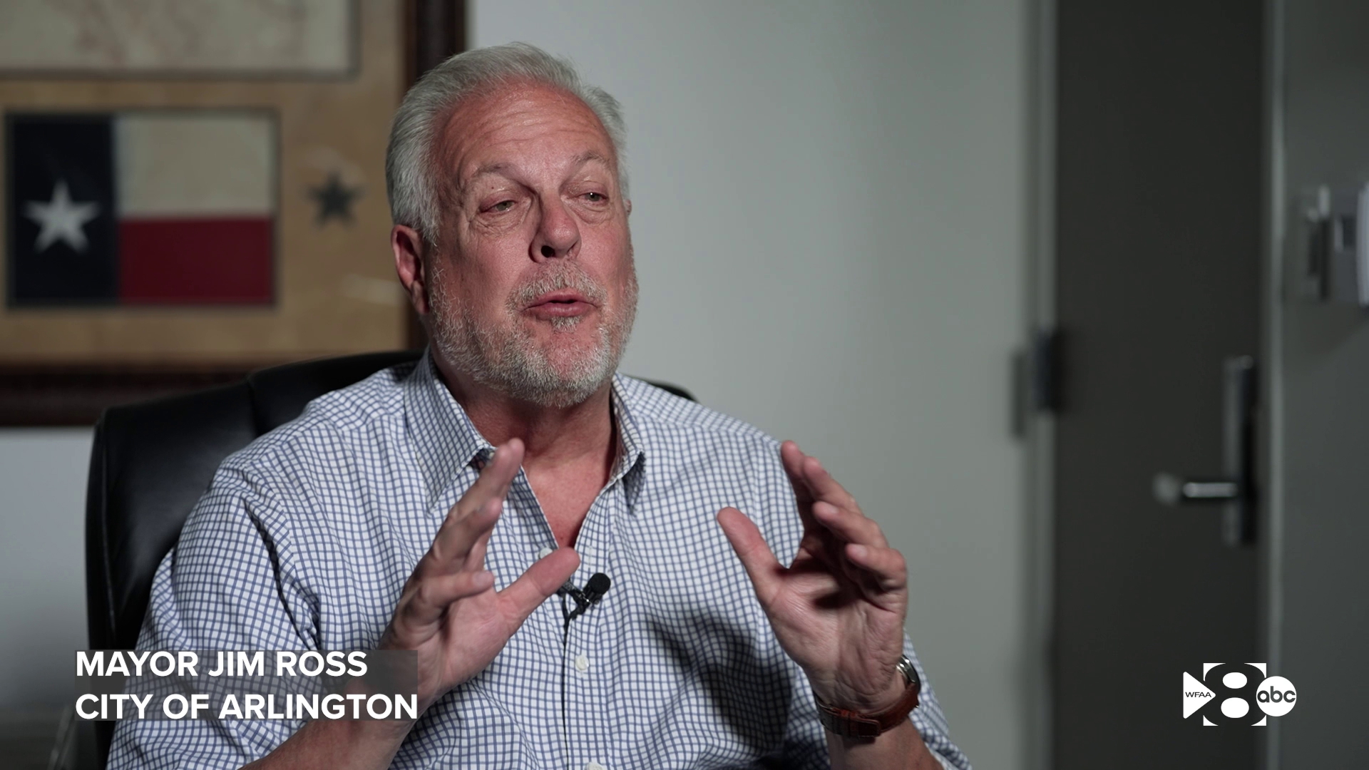 Arlington Mayor Jim Ross discusses the inaugural Java House Grand Prix ...
