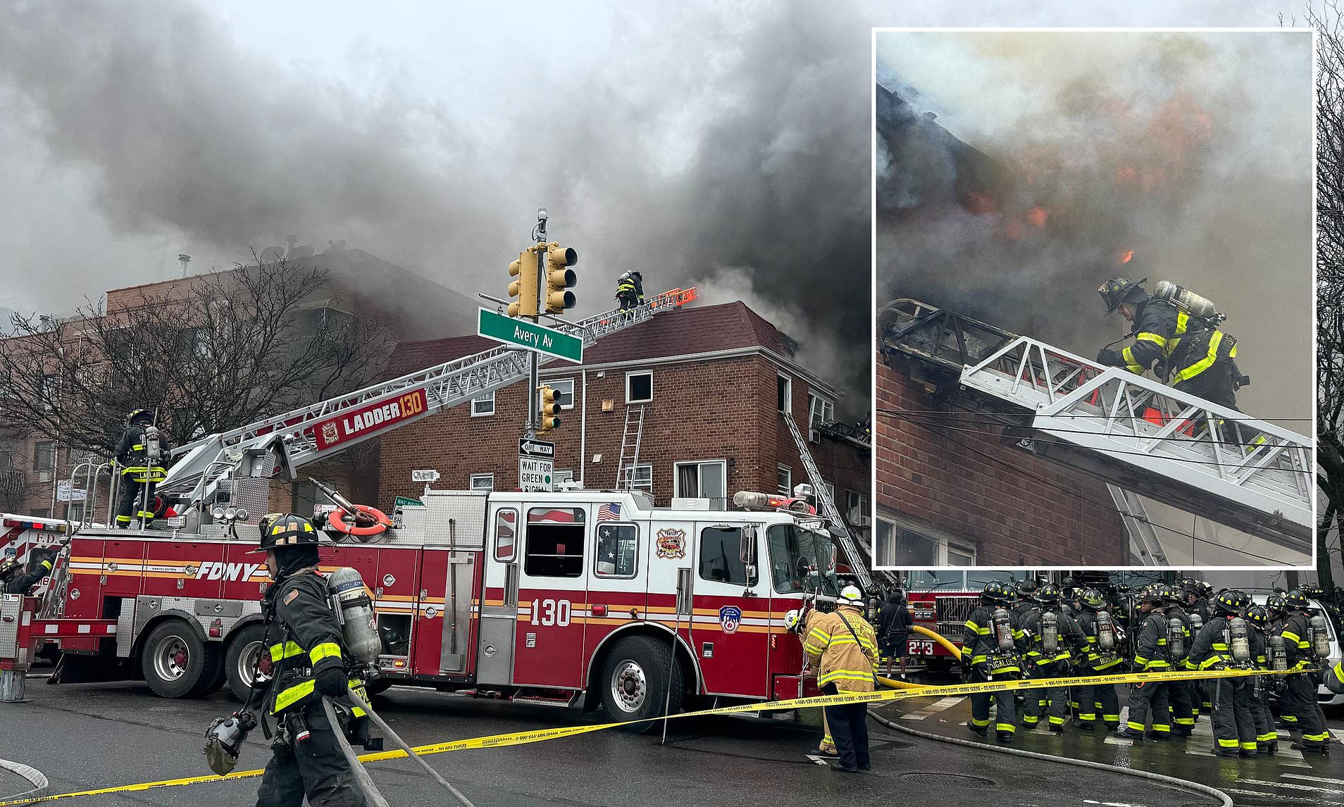 Four people including a child killed in ferocious fire that forced ...