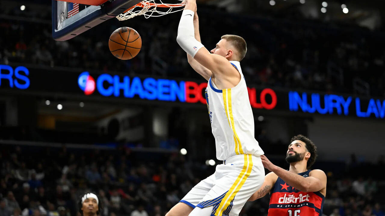 Golden State Warriors end five-game losing streak against Washington ...