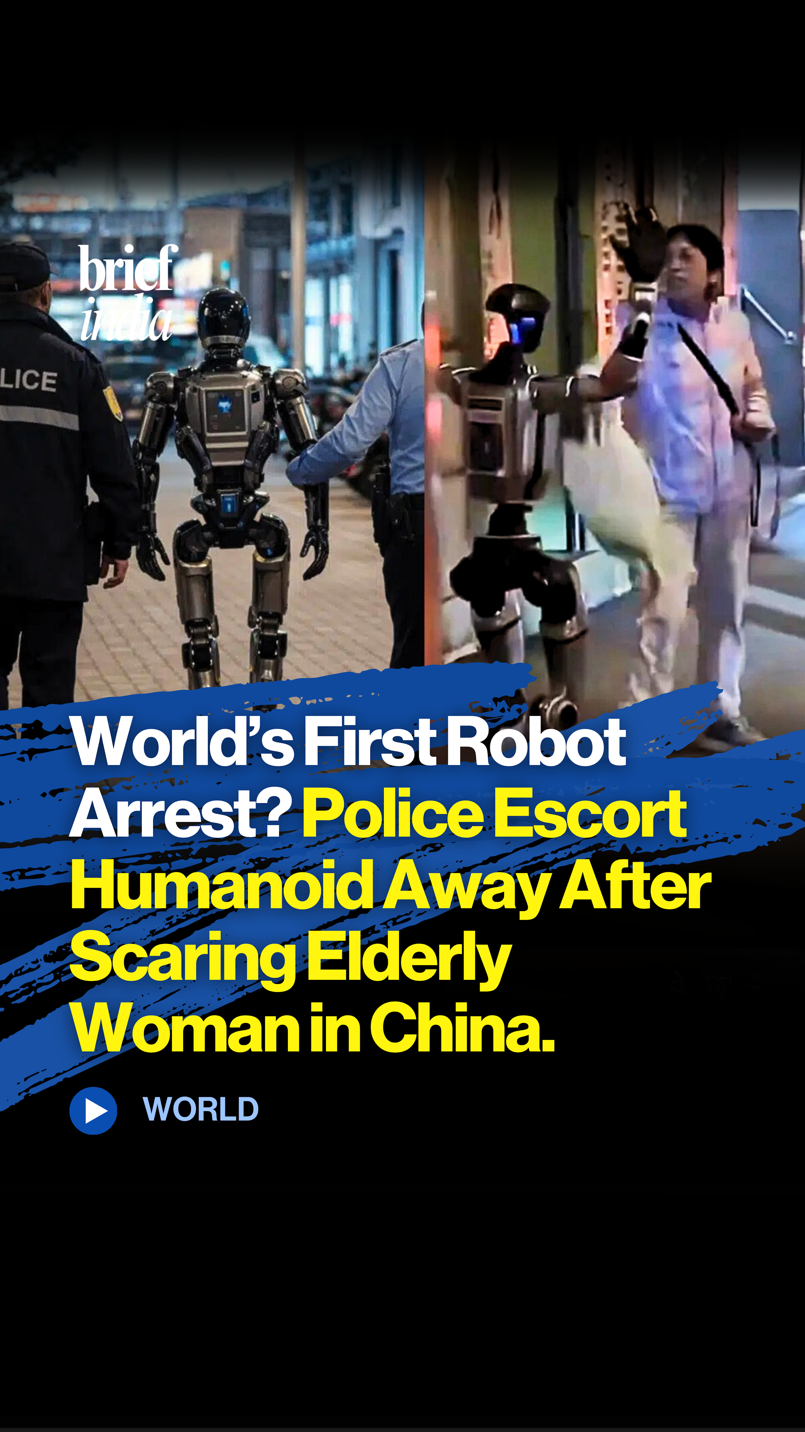 Humanoid robot 'escorted by police' after frightening elderly woman in ...