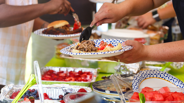 The so-called potluck 'rule' that doesn't actually matter