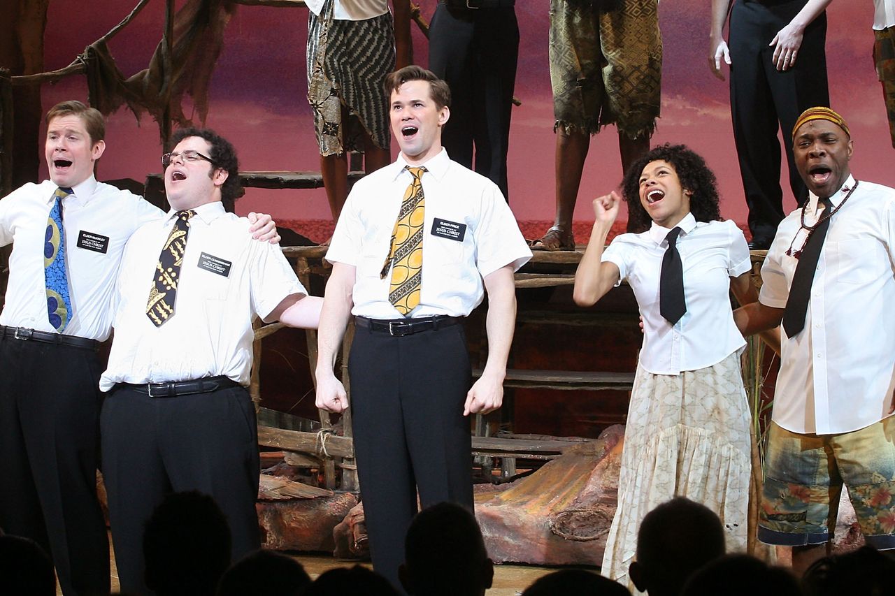 Andrew Rannells, Josh Gad and original 'Book of Mormon' cast reunite ...