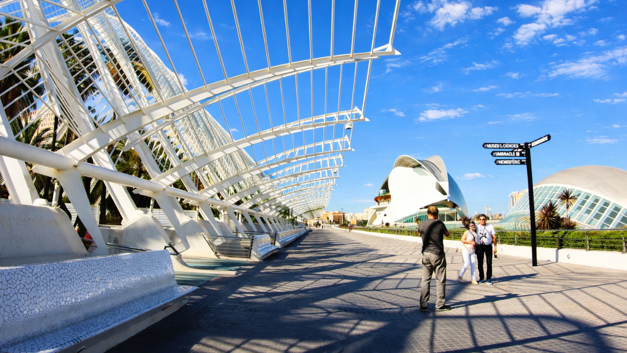 Exploring Valencia’s iconic arts and sciences landmark