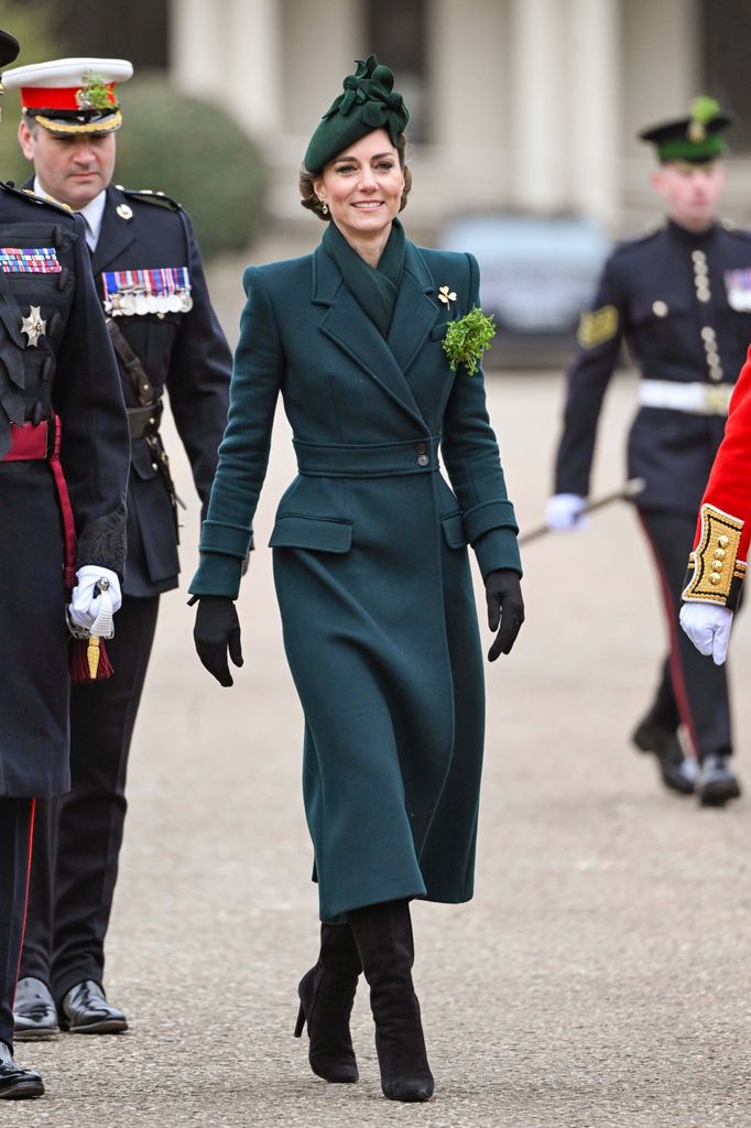 El 'déjà vu' de Kate Middleton en San Patricio: se copia a sí misma 12 ...