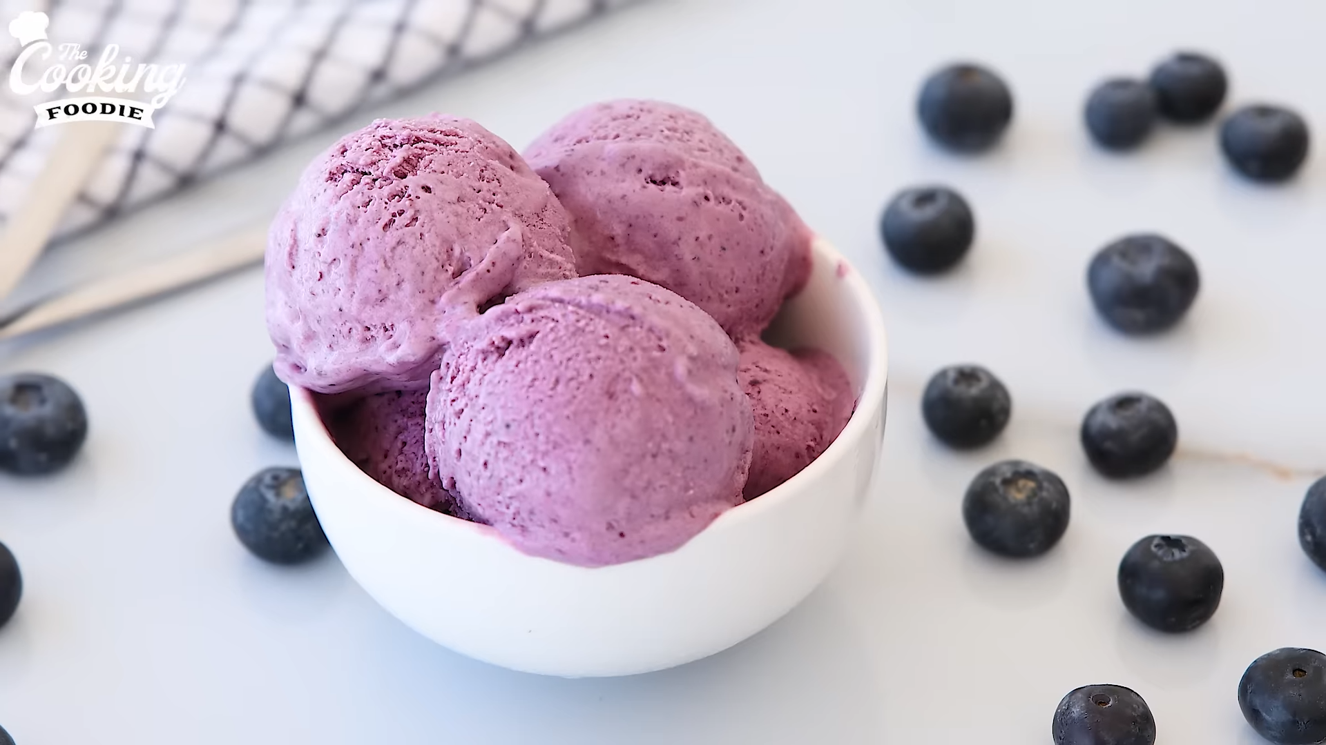 Only 3 ingredients... the easiest blueberry ice cream you’ll ever make